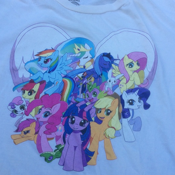 Tops | My Little Pony Fitted Tee Size M | Poshmark